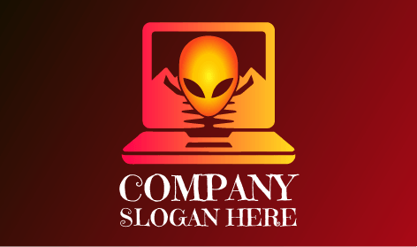 Iconic Alien Head Alienware Logo - Drawlogo