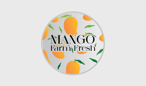 Logotipo De La Granja De Mangos Pulposos - Drawlogo