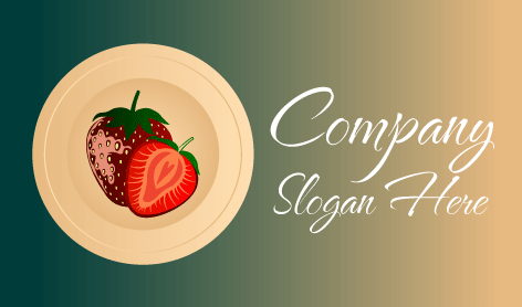 Diseño de logotipo de fresa - el mejor creador de logotipos de fresa