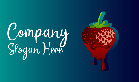 Diseño de logotipo de fresa - el mejor creador de logotipos de fresa